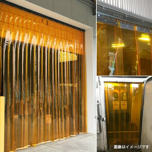 防虫のれんビニールカーテンセット 300Wタイプ 間口3m×3m対応 防虫のれんビニールカーテンセット 300Wタイプ 間口3m×3m対応